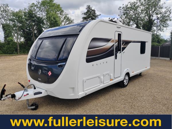 Used Swift ELITE 860 WIDE 2022 4 BERTH FIXED ISLAND BED/MIDDLE WASHROOM ...
